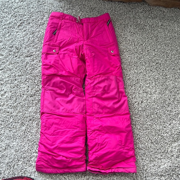 Lands' End | Bottoms | Hot Pink Snow Pants | Poshmark